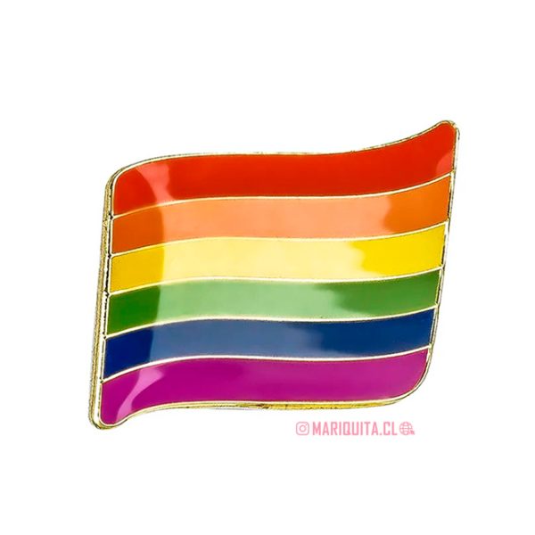 Pin Bandera LGBTIQA+ Ondulada - MARIQUITA